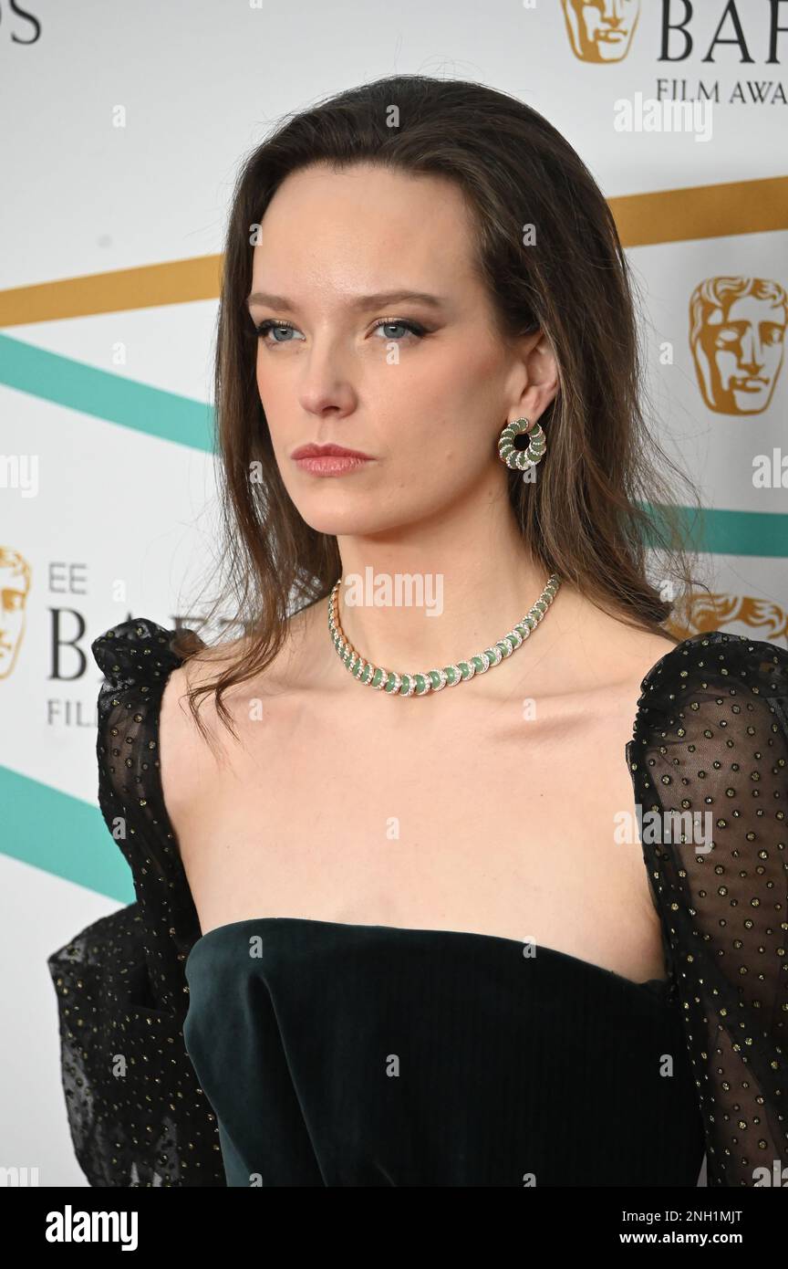 London, UK. 19th Feb, 2023. Charlotte Carroll attends the EE BAFTA Film ...