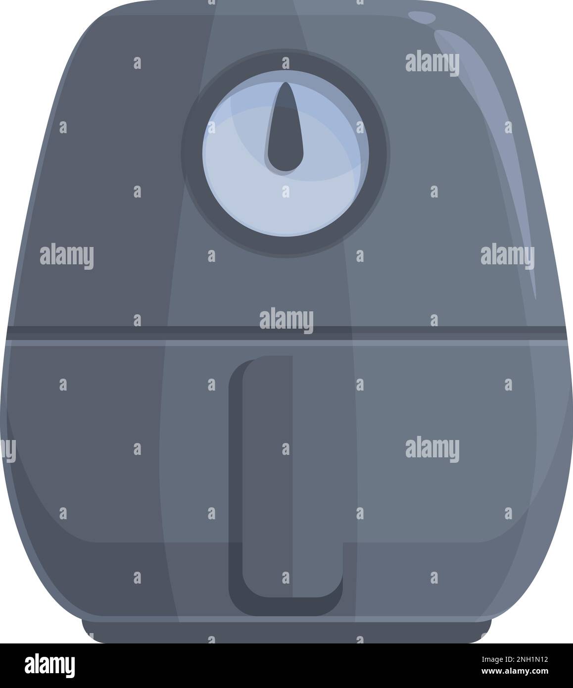 Snack air fryer icon cartoon vector. Cook food. Cooking machine Stock ...