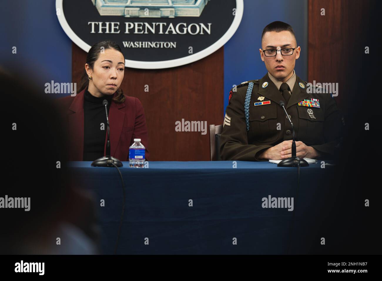 U.S. Central Command Chief Technology Officer Schuyler Moore and U.S ...