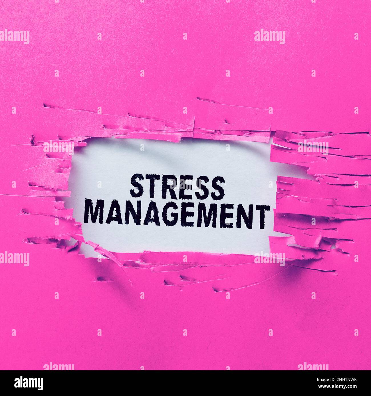Text sign showing Stress Management. Business overview learning ways of ...