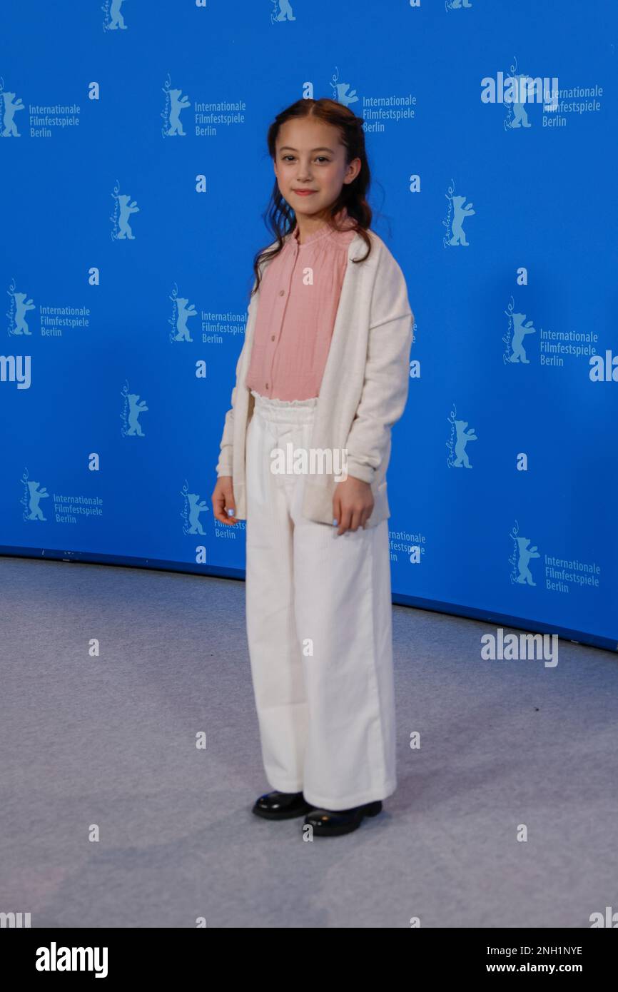 Naima Senties poses for photographers at the photo call for the film ...