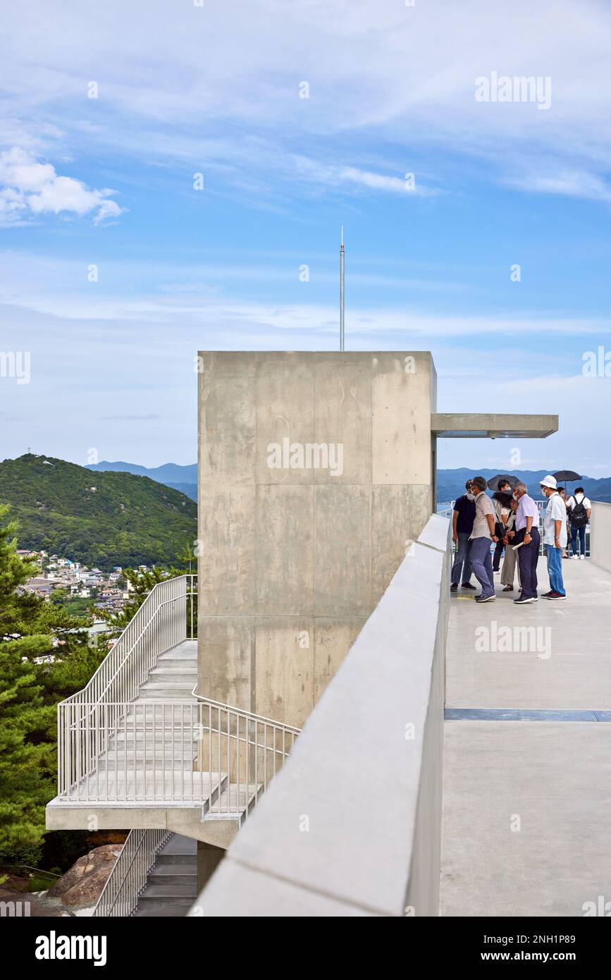 Senkoji Park Observatory (千光寺頂上展望台), designed by Aoki & Shinagawa ...