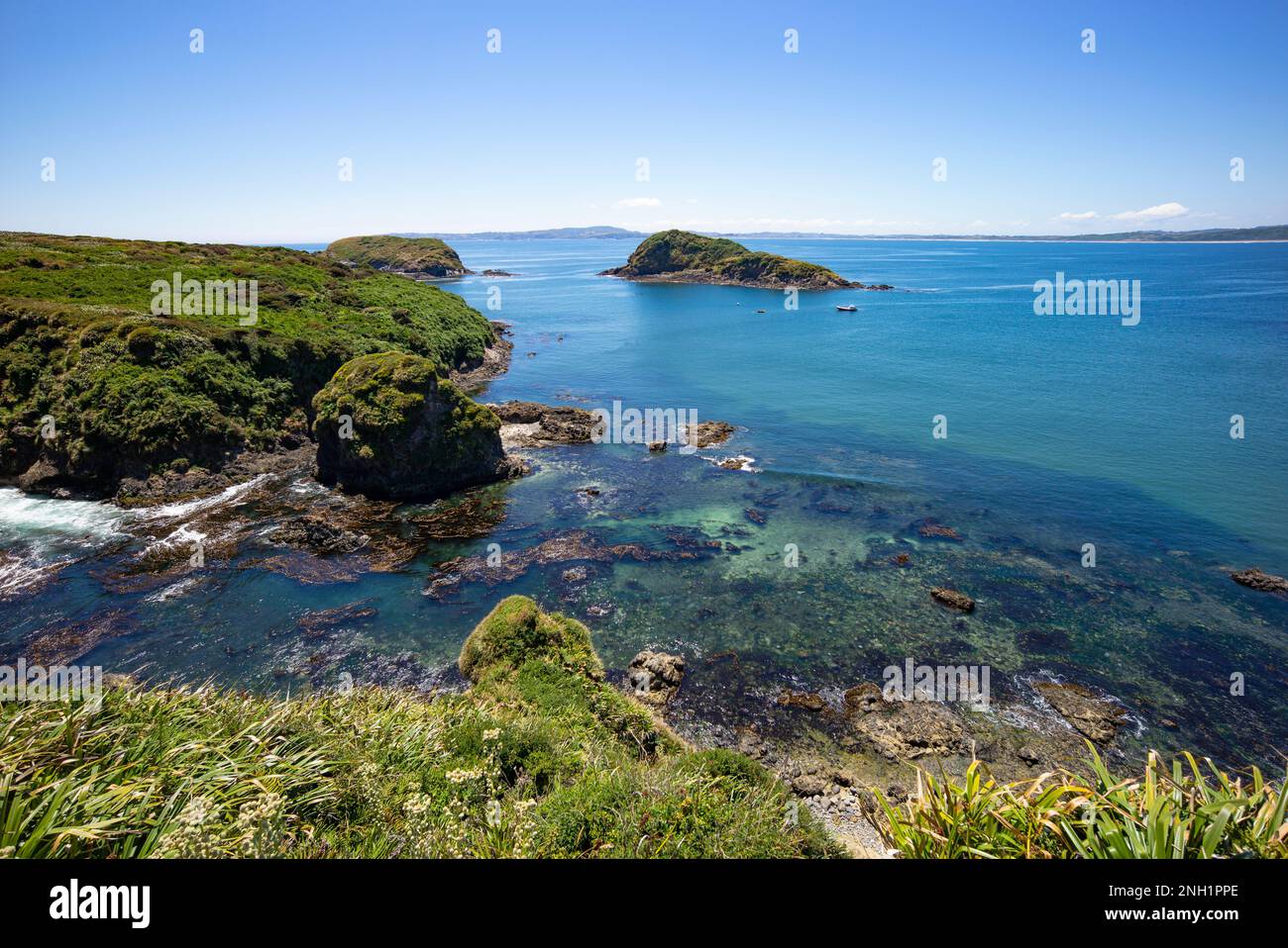 The coastline of Chiloe Island, Chile Stock Photo - Alamy