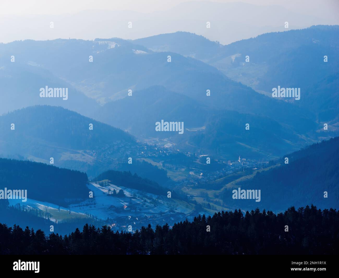 Ottenhofen im Schwarzwald, Germany - FEb 10, 2023: Ultra high ... Ottenhofen im Schwarzwald, Germany - FEb 10, 2023: Ultra high ...