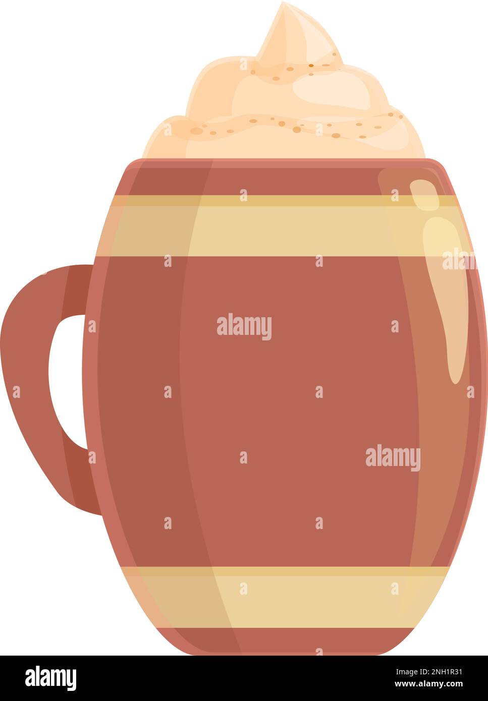 Cup pumpkin cream soup Stock Vector Images - Alamy