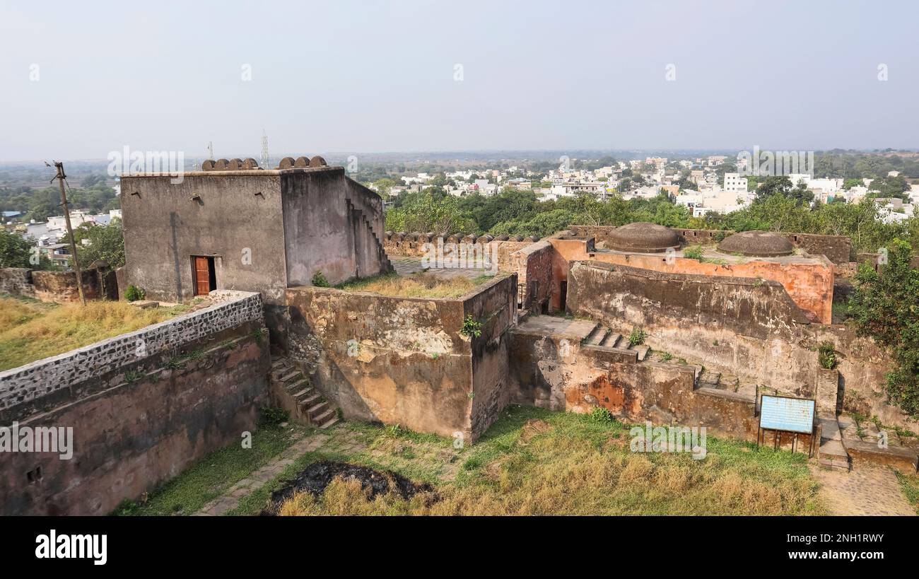 View of Ruined Fortress of Dhar Fort, Madhya Pradesh, India Stock Photo ...