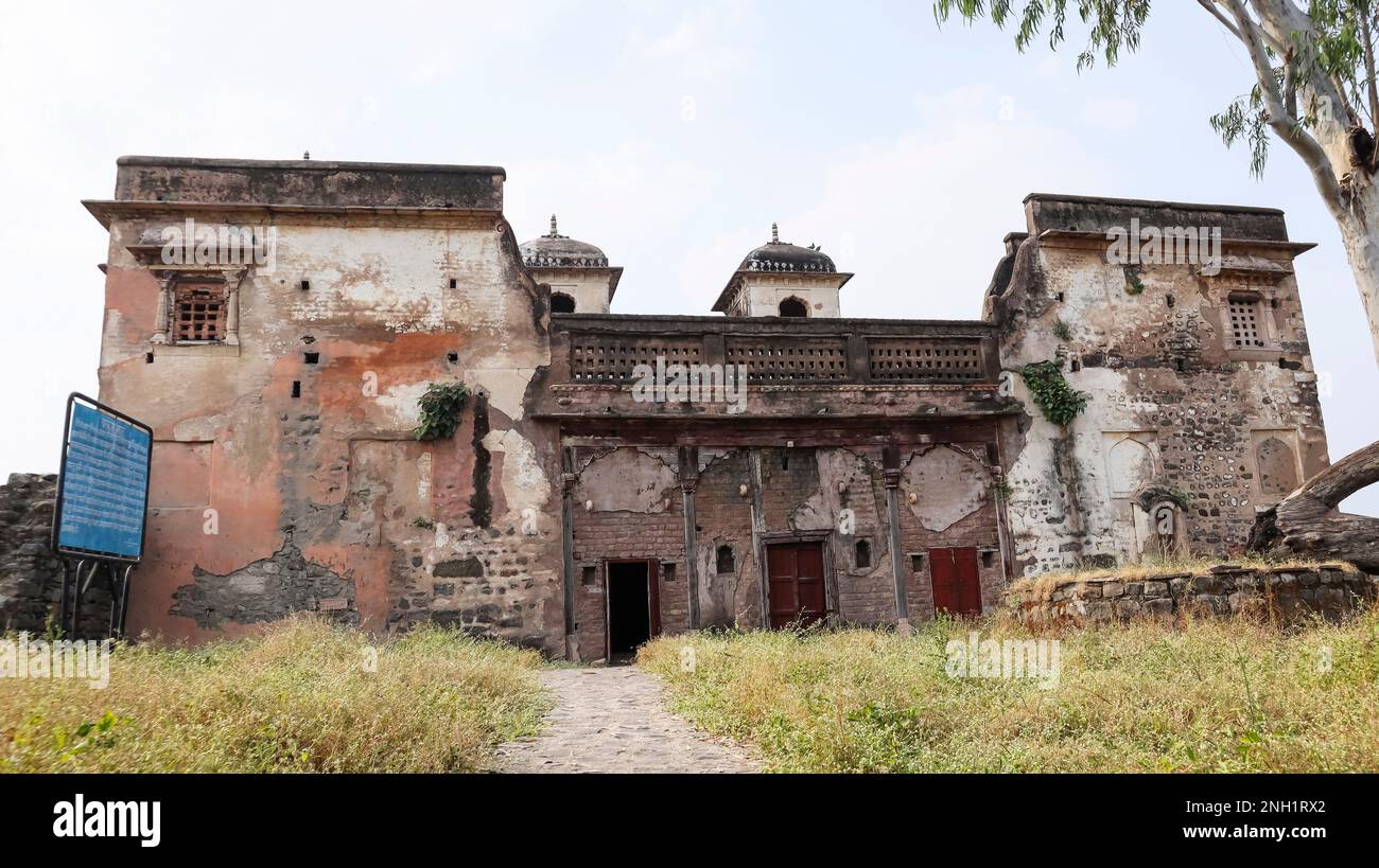 Entrance View of Kharbuja Mahal of Dhar Fort, Madhya Pradesh, India ...