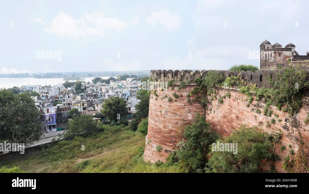 View of Fortress of Dhar Fort and City View, Dhar, Madhya Pradesh ...