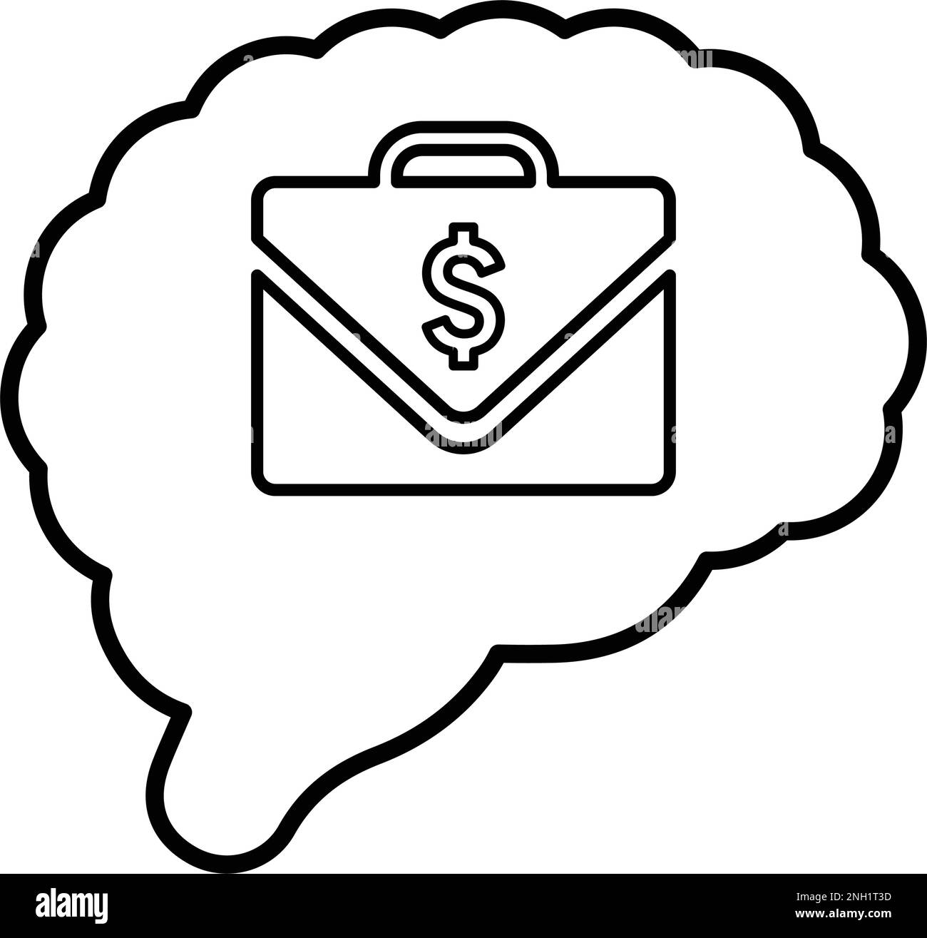 Business Mind icon design template vector illustration for graphic and ...