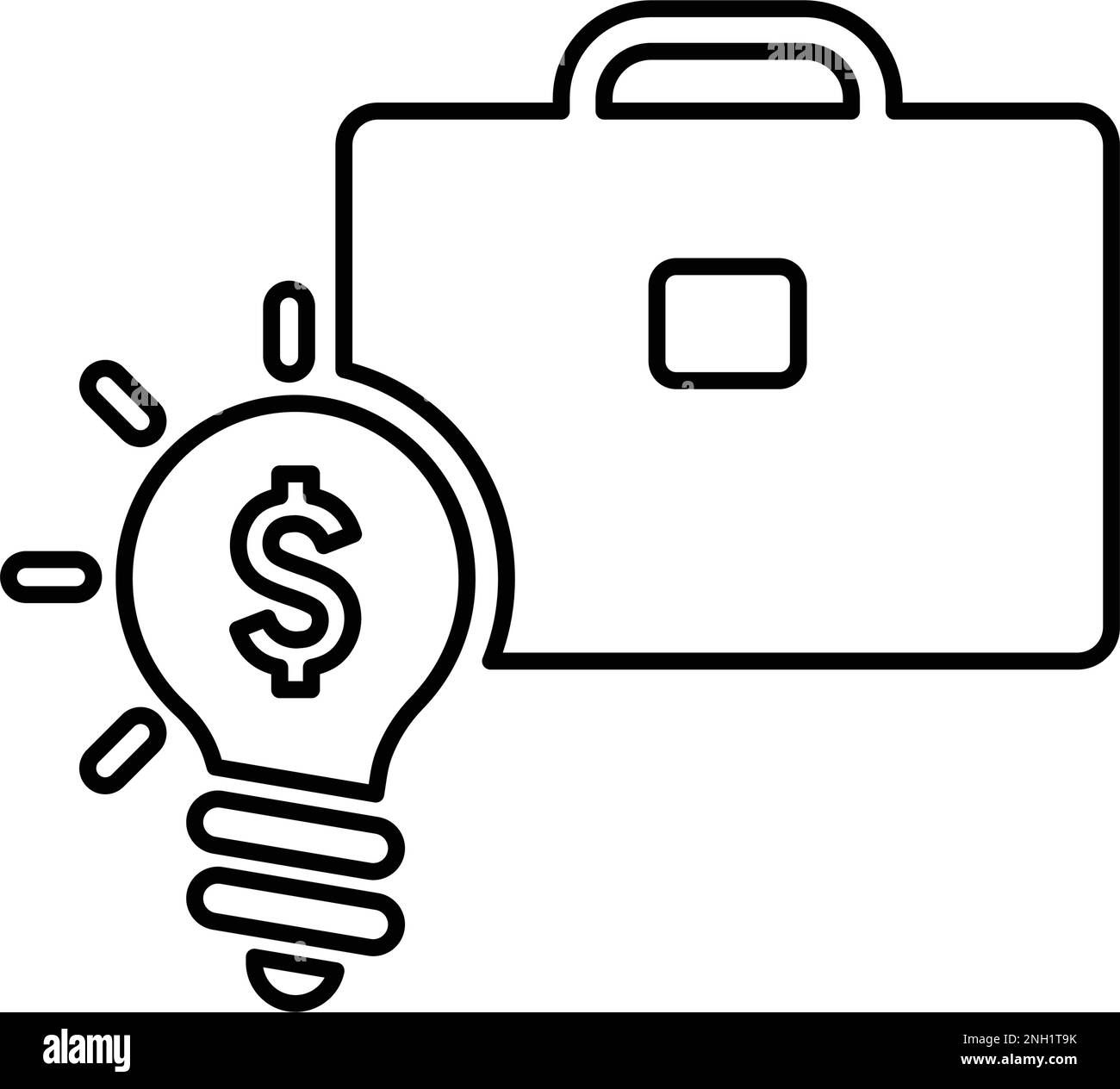 Business Idea icon design template vector illustration for graphic and ...