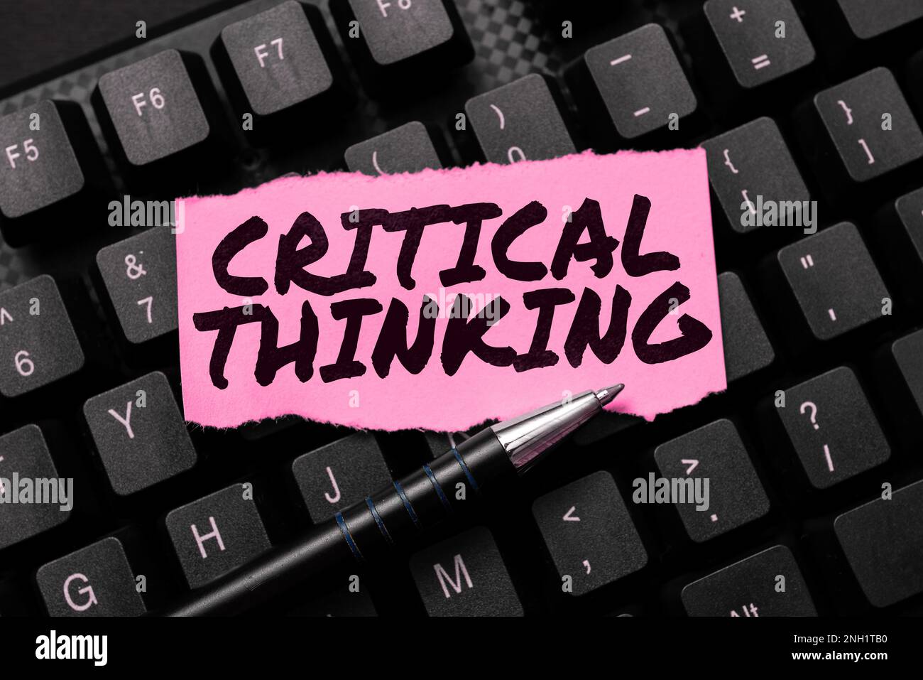 Handwriting text Critical Thinking. Conceptual photo sequence of stages ...