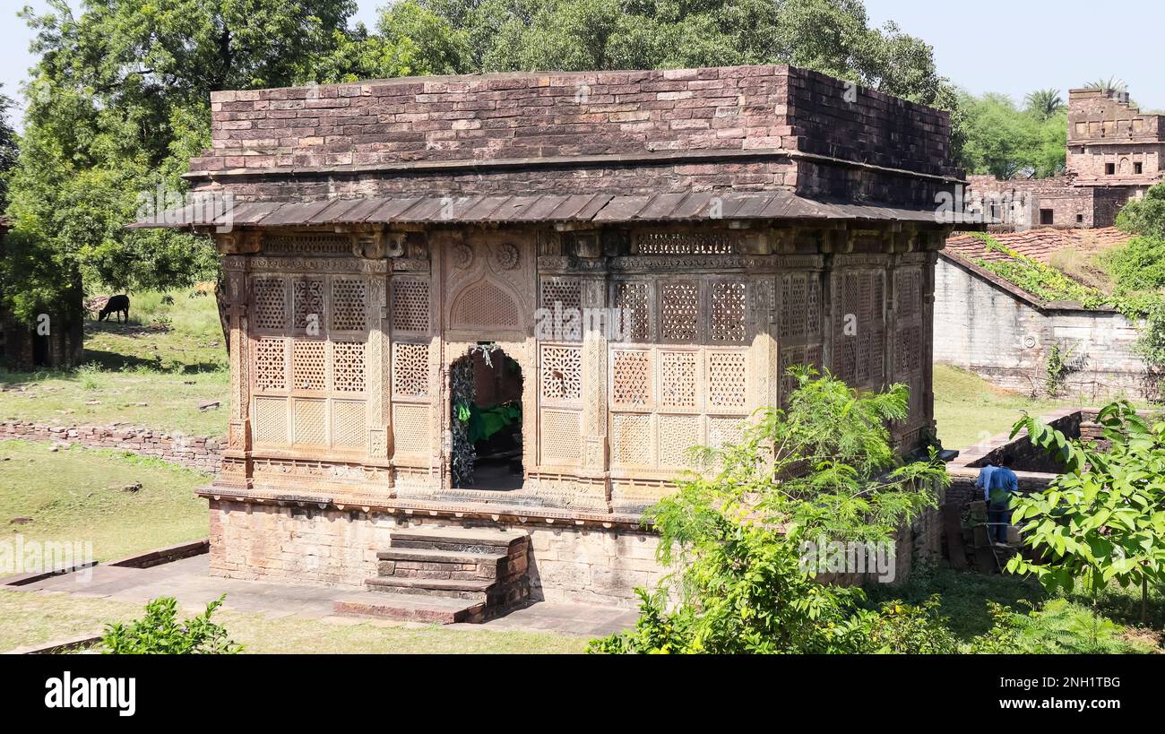View of Dargah in the Fort Campus, Khimlasa, Sagar, Madhya Pradesh ...