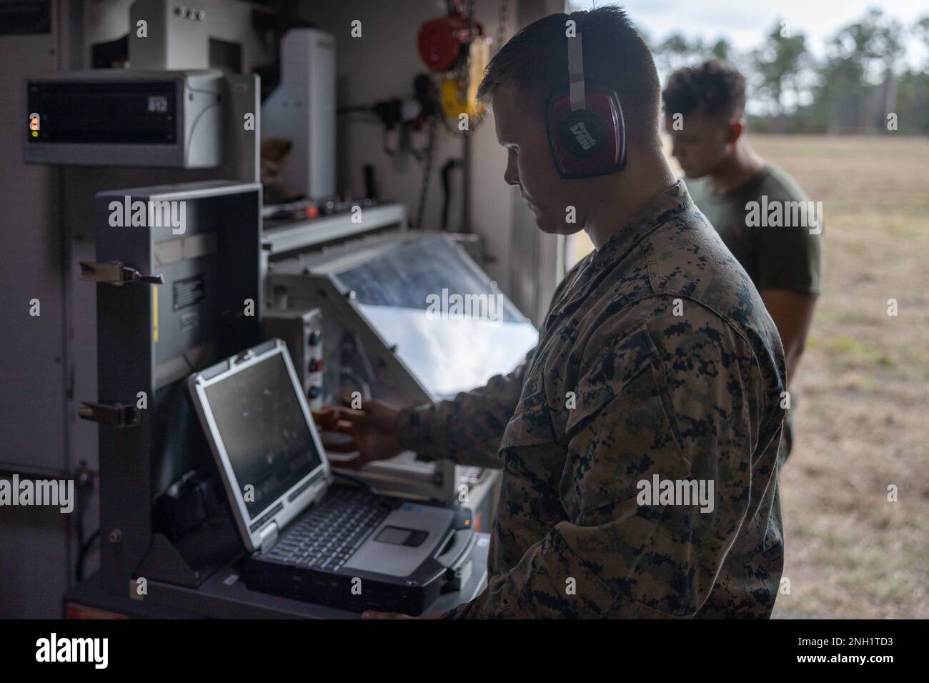 U.S. Marine Corps Lance Cpl. Jarrett Welker, a main battle tank ...