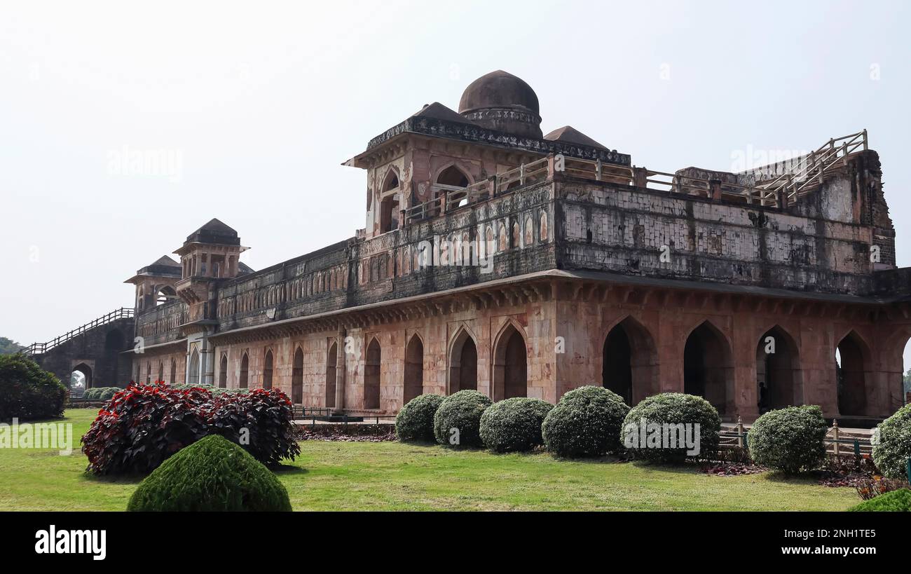 Jahaz Mahal, Mandu, Dhar, Madhya Pradesh, India Stock Photo - Alamy