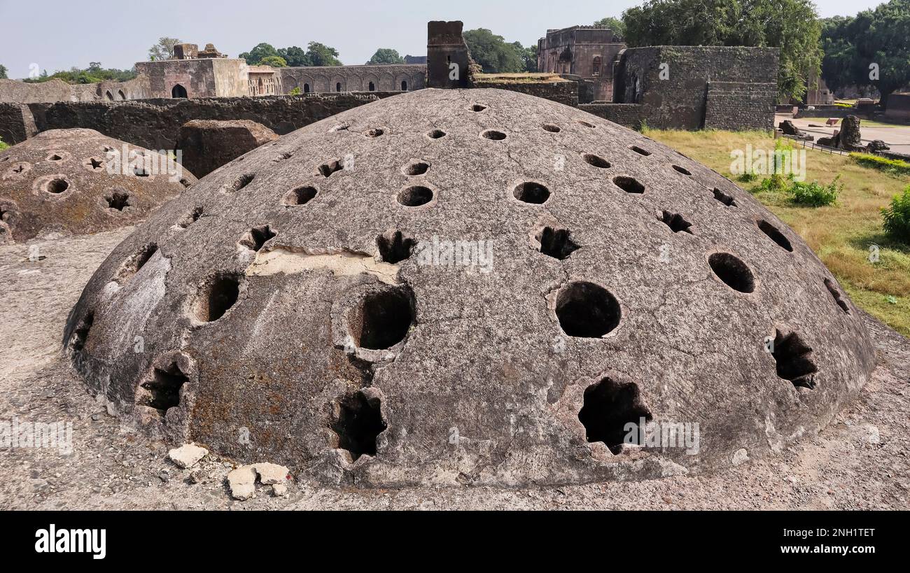 Top View of Hammam, Bathing Place, Mandu, Dhar, Madhya Pradesh, India ...