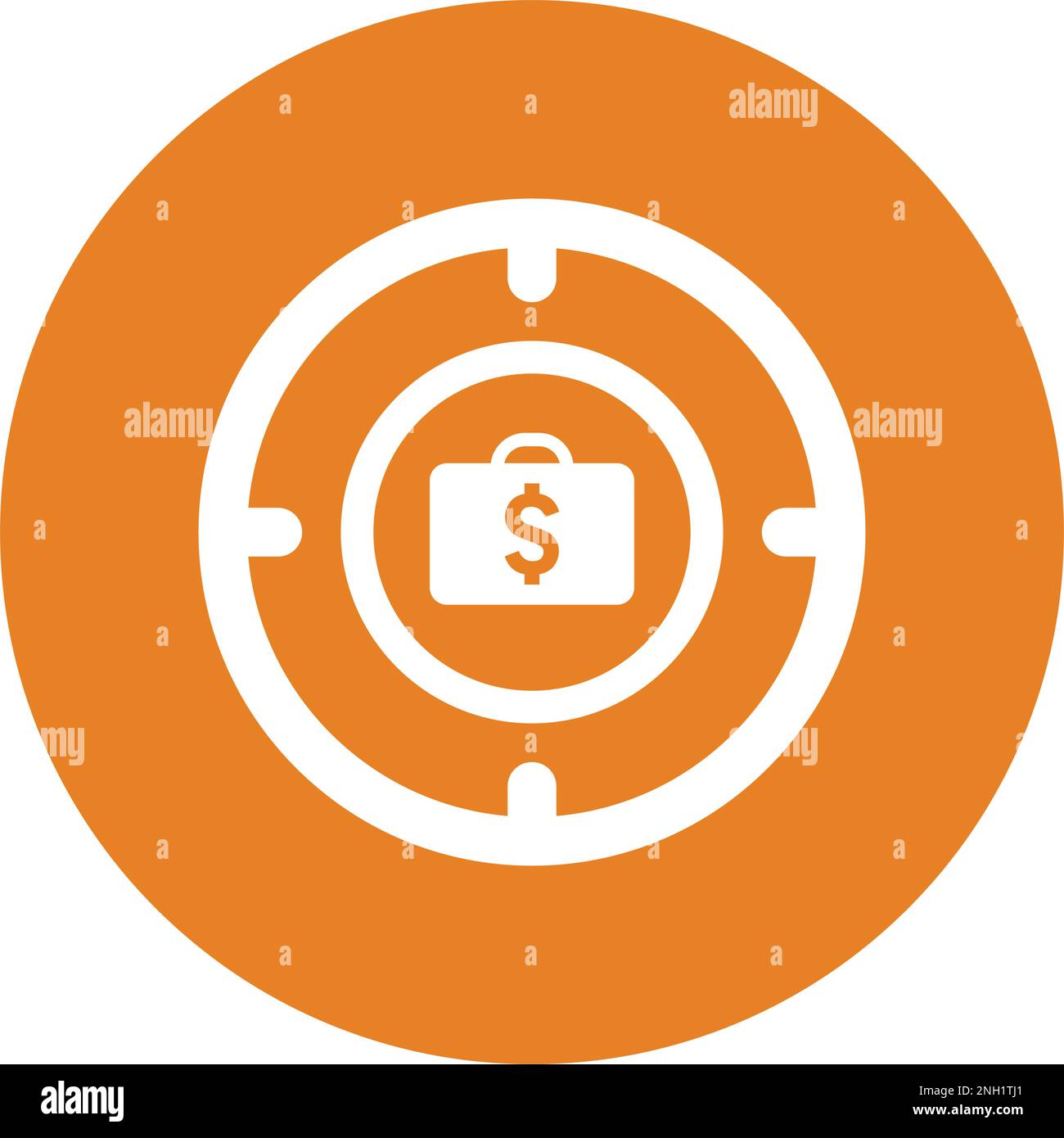 Profit target icon. Flat style vector EPS use in infographics,web ...