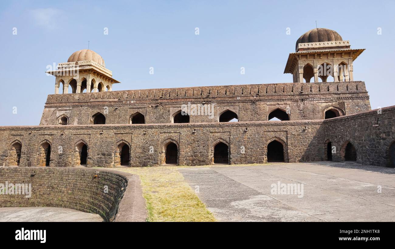 View of Roopmati Palace, Built by Baz Bahadur for his Beloved Queen ...