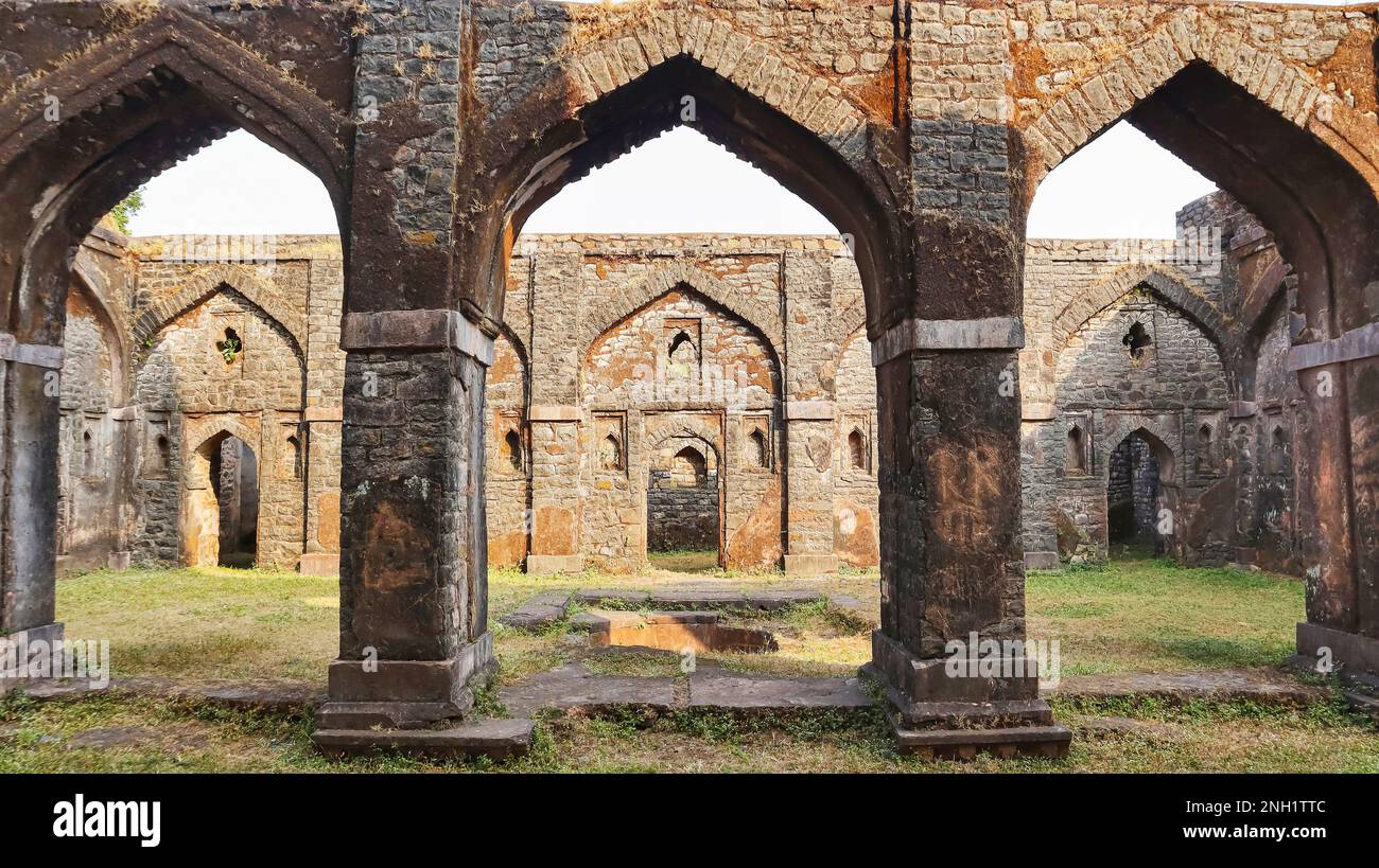 View of Hathi Mahal, Mandu, Madhya Pradesh, India Stock Photo - Alamy