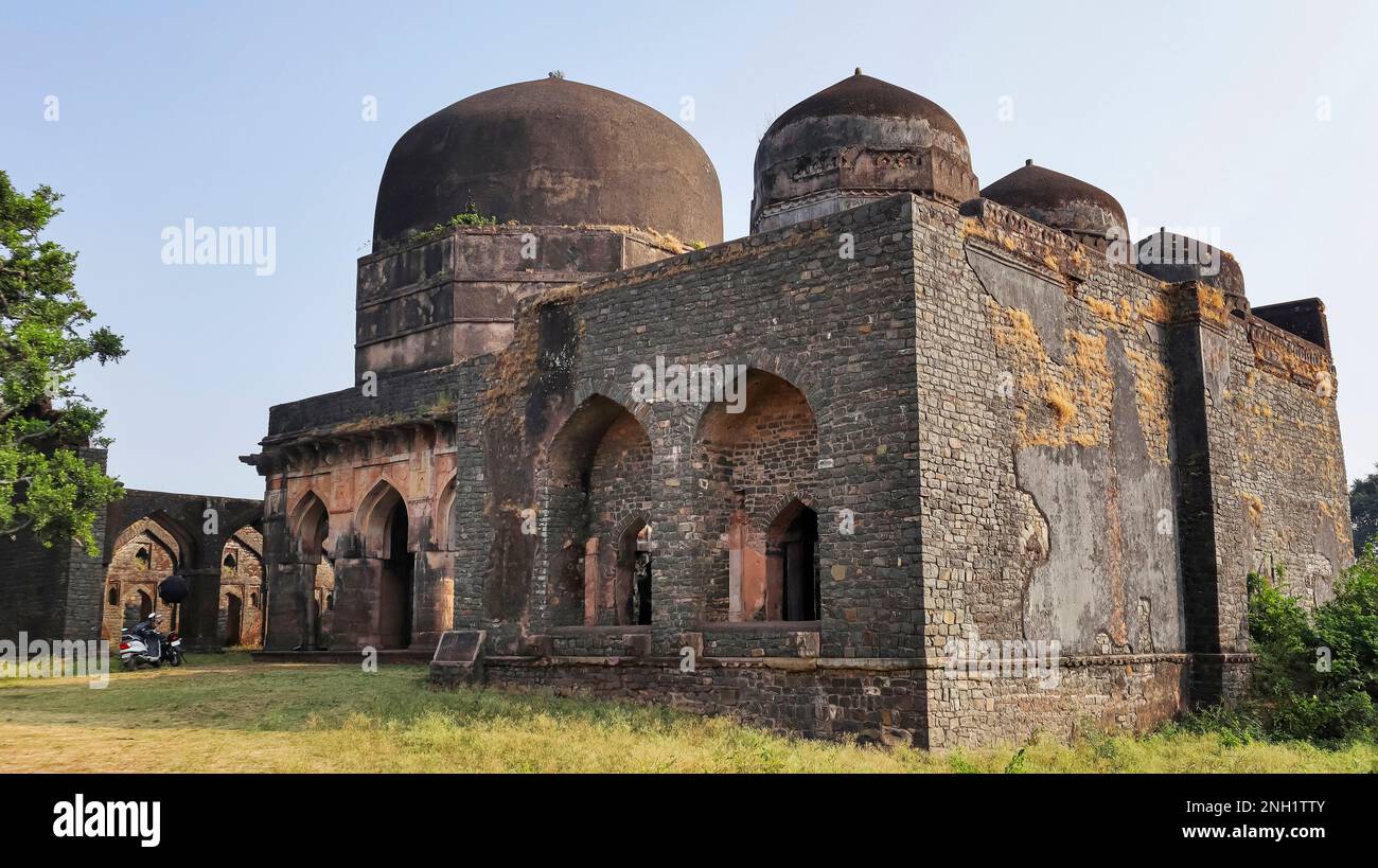 View of Hathi Mahal, Mandu, Madhya Pradesh, India Stock Photo - Alamy