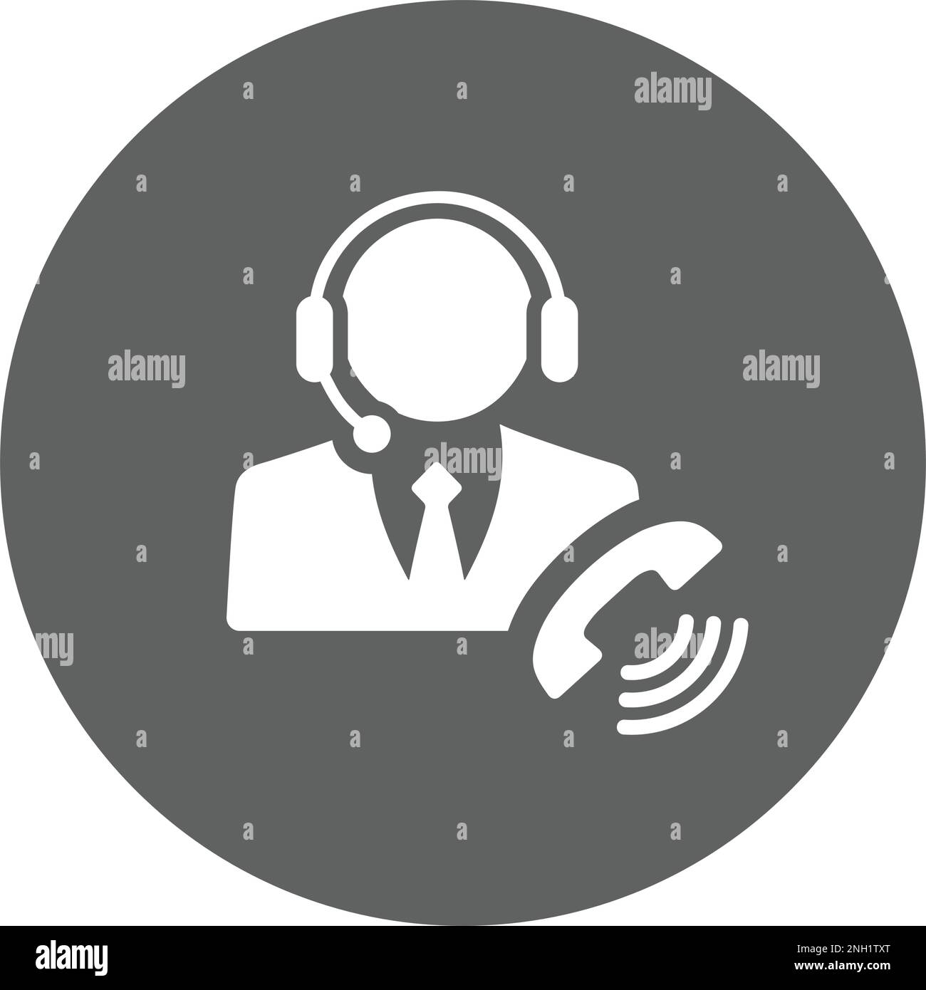 Call Center, customer support icon. Flat style vector EPS use in ...
