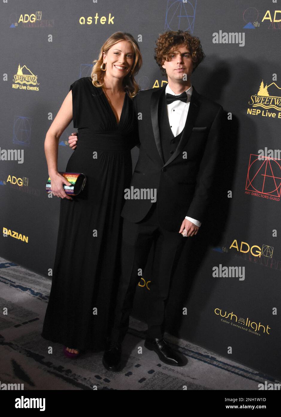 Los Angeles, California, USA 18th February 2023 Gianna Costa and Gerald ...