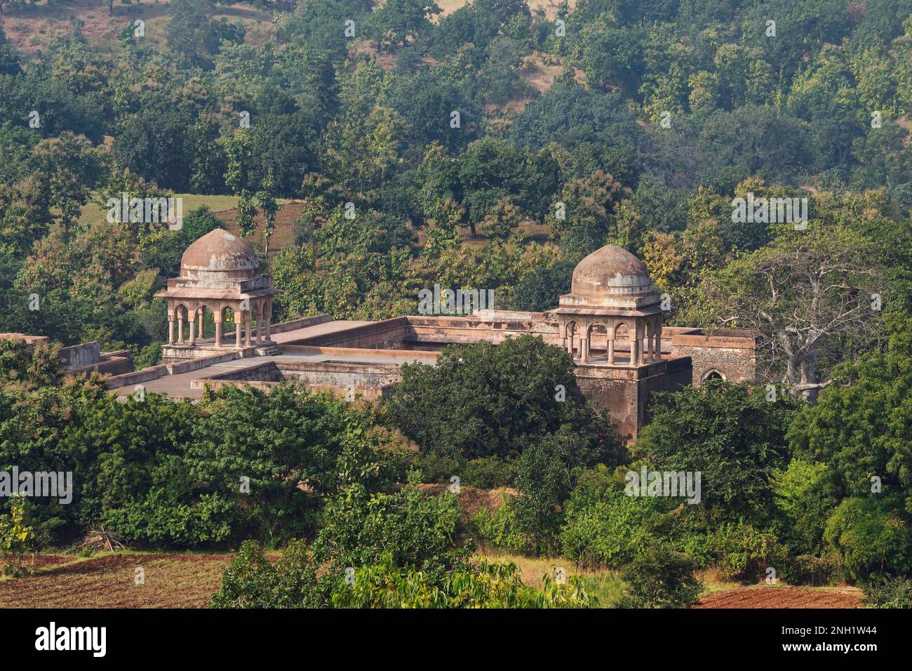 View of Baz Bahadur Palace From Roopmati Palace, Mandu, Madhya Pradesh ...