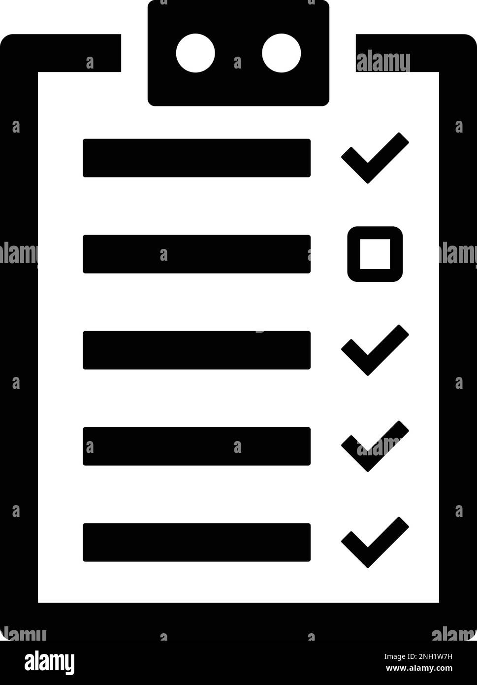 Checklist icon. Flat style vector EPS use in infographics,web design ...