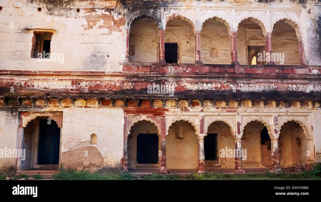 Balcony View of Old Narsinghgarh Palace, Rajgarh, Madhya Pradesh, India ...
