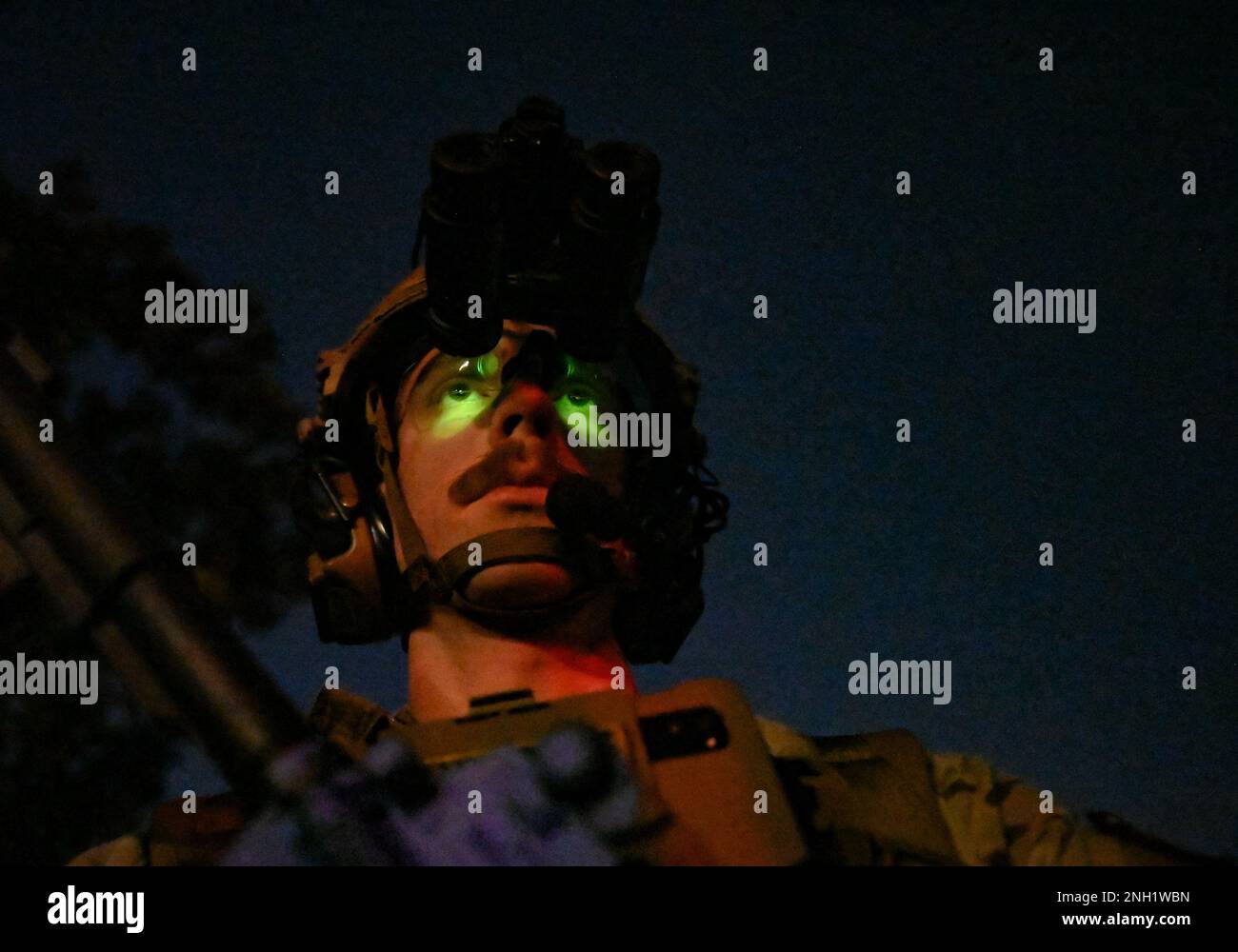 A U.S Air Force Senior Airman Jacob Jones, 628th Civil Engineer ...