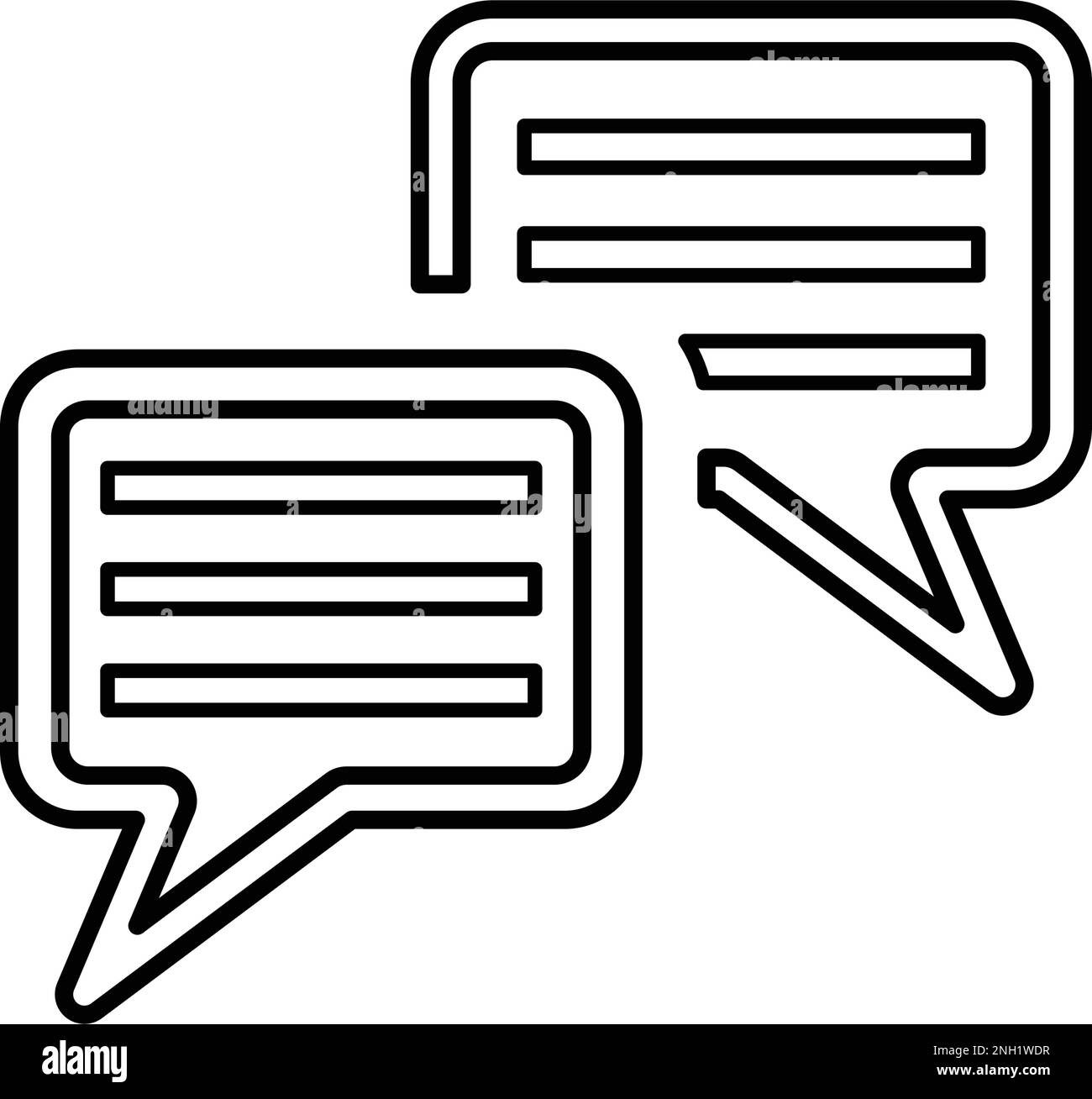 Conversation icon. Flat style vector EPS use in infographics,web design ...