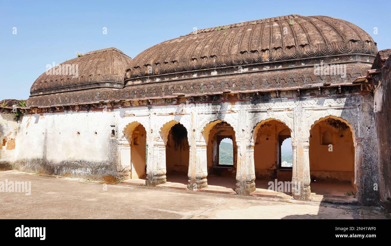 Mandapa on the Top of Old Palace, Narsinghgarh Fort, Rajgarh, Madhya ...
