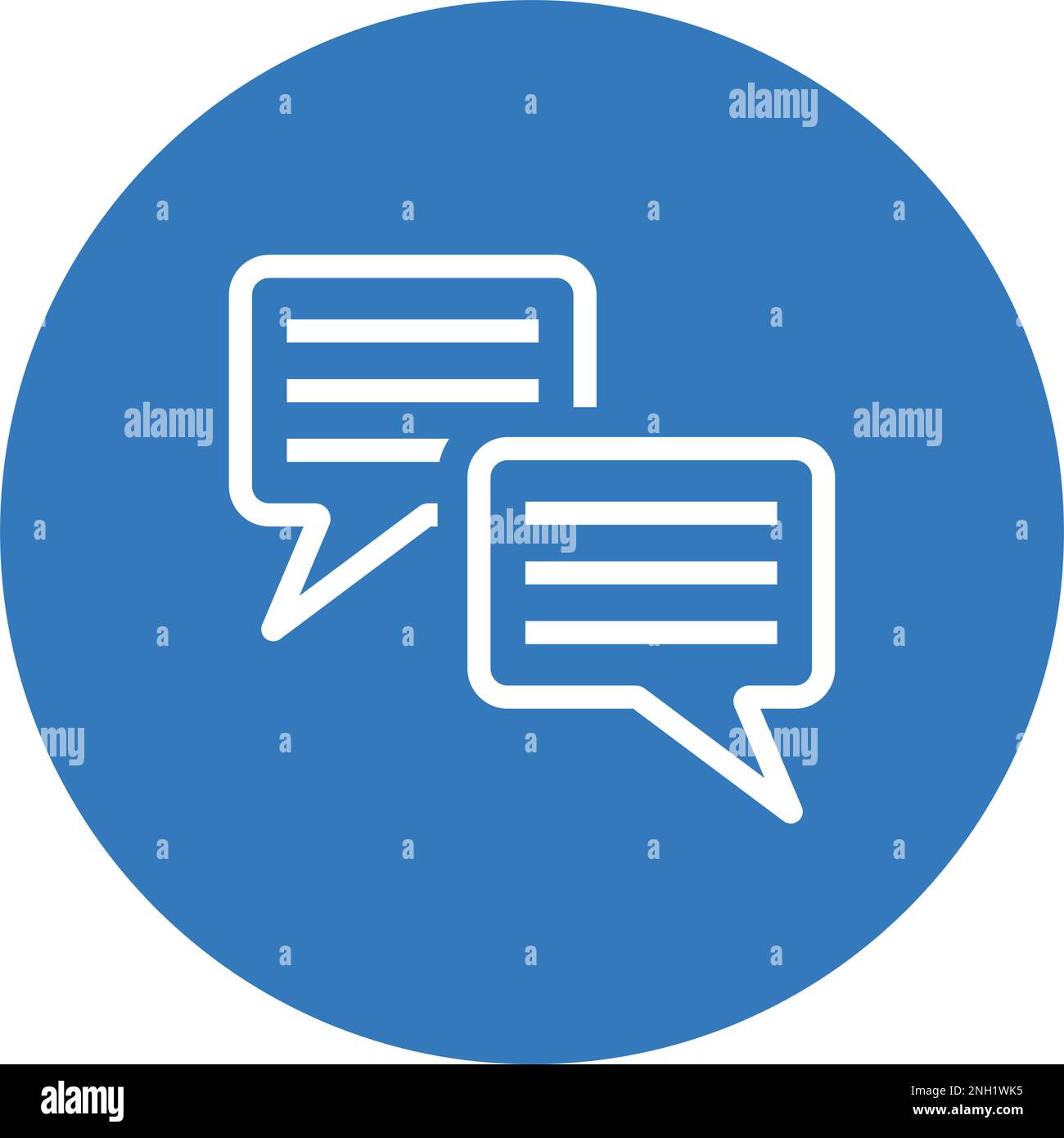 Conversation icon. Flat style vector EPS use in infographics,web design ...