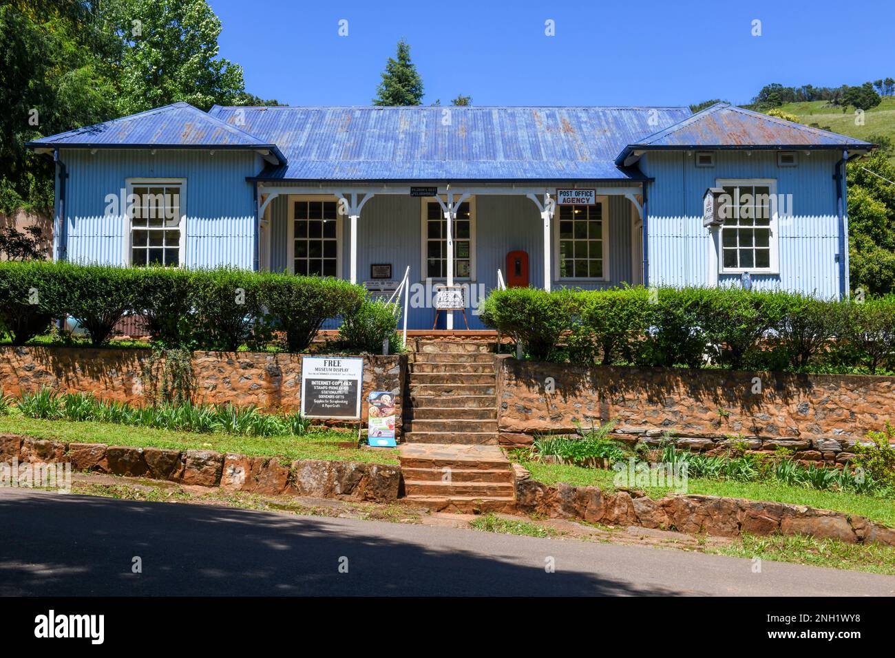 Pilgrim's Rest, South Africa - 8 January 2023: the colonial houses in ...