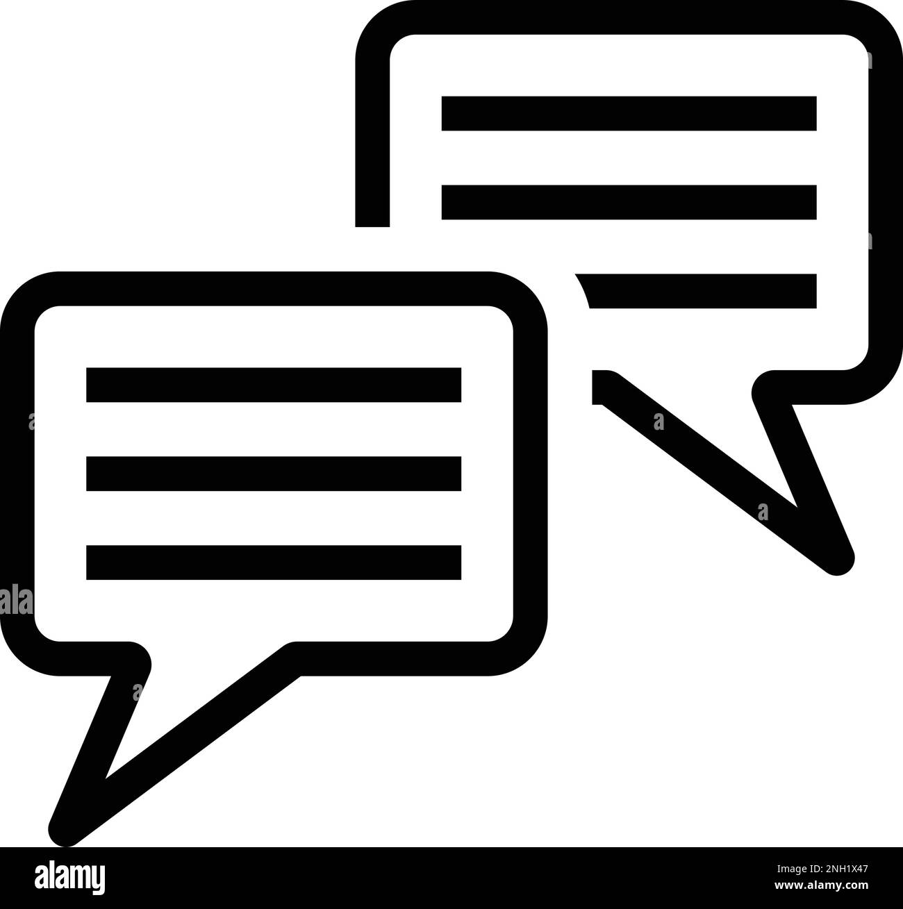 Conversation icon. Flat style vector EPS use in infographics,web design ...
