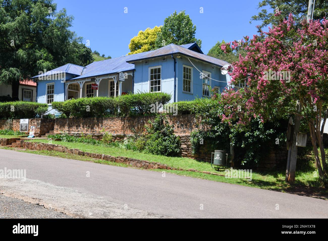 Pilgrim's Rest, South Africa - 8 January 2023: the colonial houses in ...