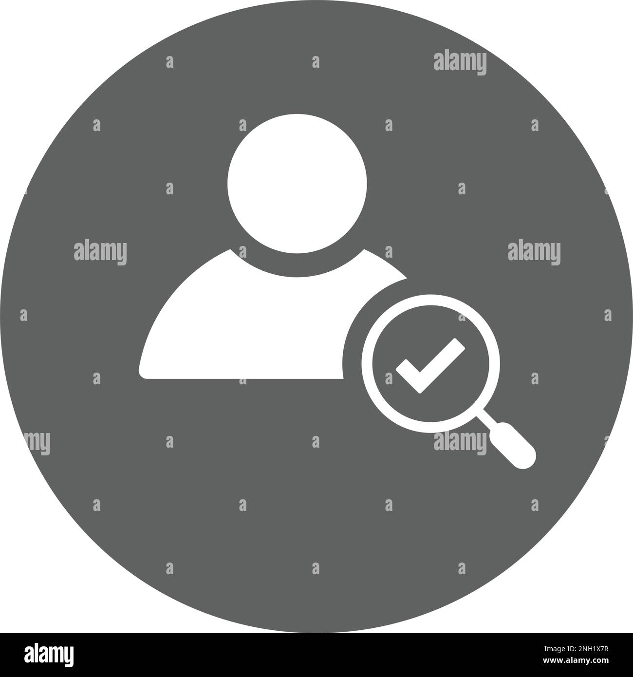 Find Candidate icon use in mobile and app development or commercial ...