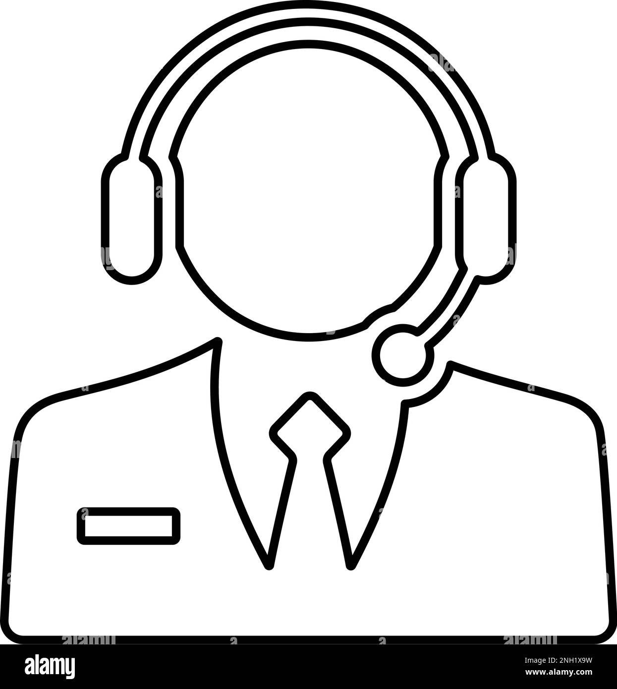 Customer Support icon. Flat style vector EPS use in infographics,web ...