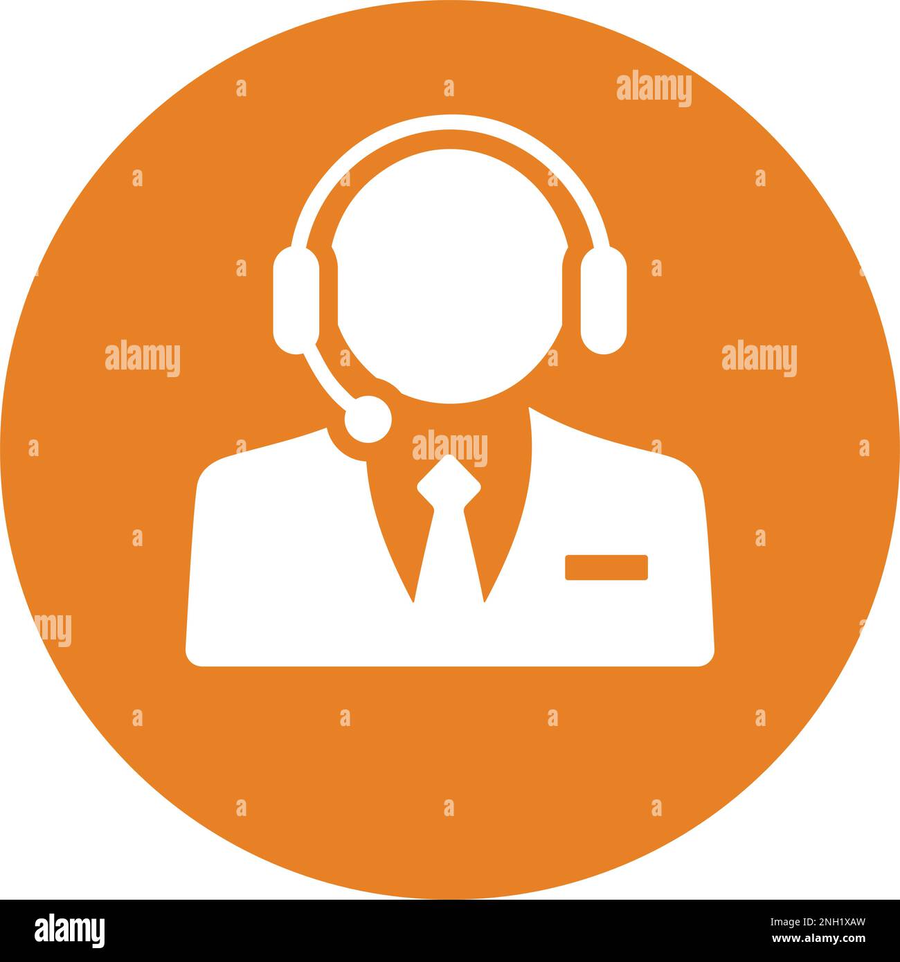 Customer Support icon. Flat style vector EPS use in infographics,web ...