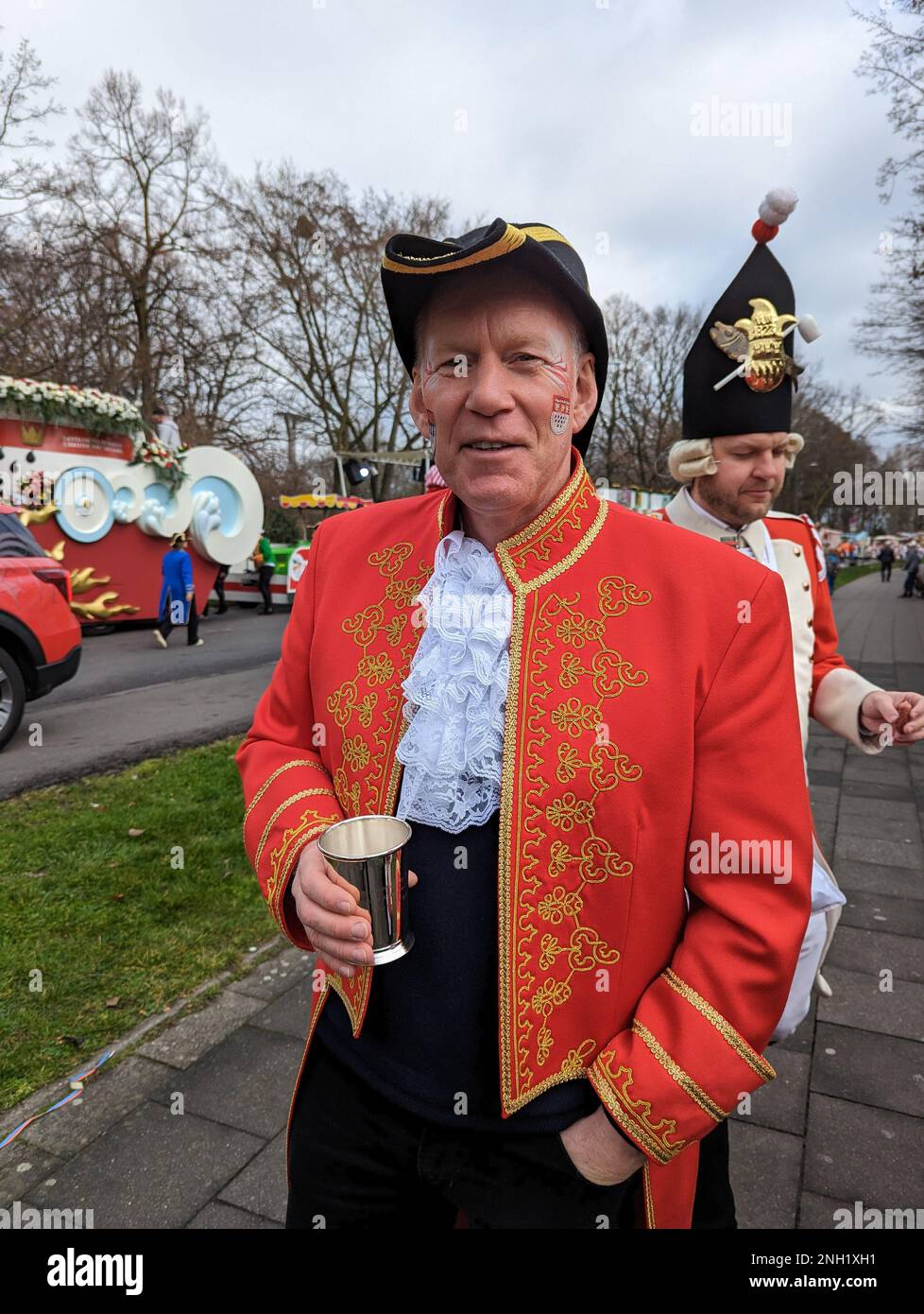 Cologne, Germany. 20th Feb, 2023. Johannes B. Kerner, presenter, takes ...