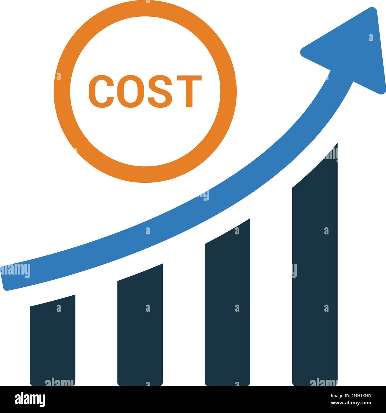 High Cost icon. Fully editable vector EPS use for printed materials and ...