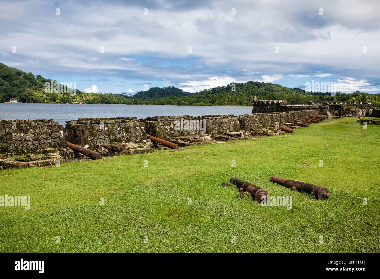 Fort San Geronimo, first built in 1664 and rebuilt in 1739. Portobelo ...