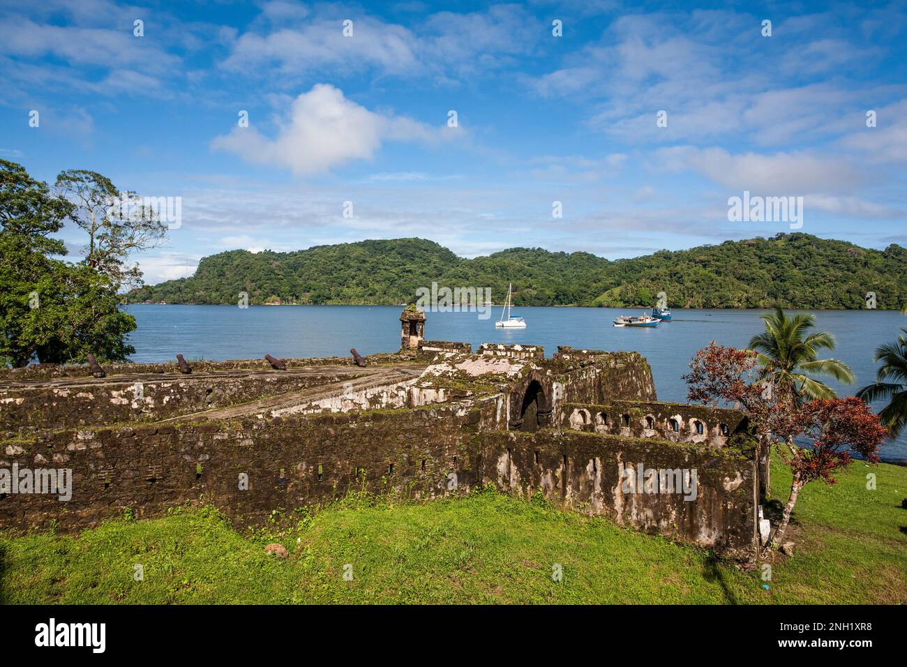 Fort Santiago was built in the early 1600's. Portobelo was named by ...