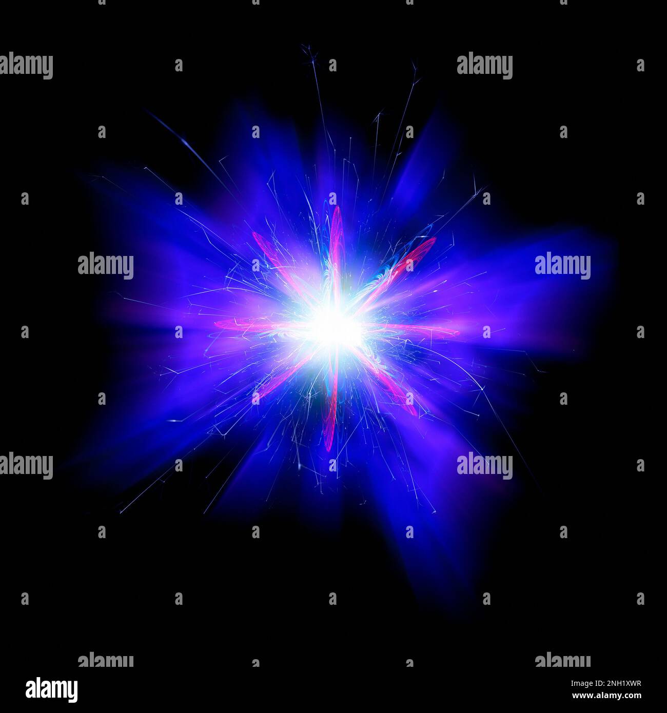 Quantum fluctuation, conceptual illustration Stock Photo - Alamy