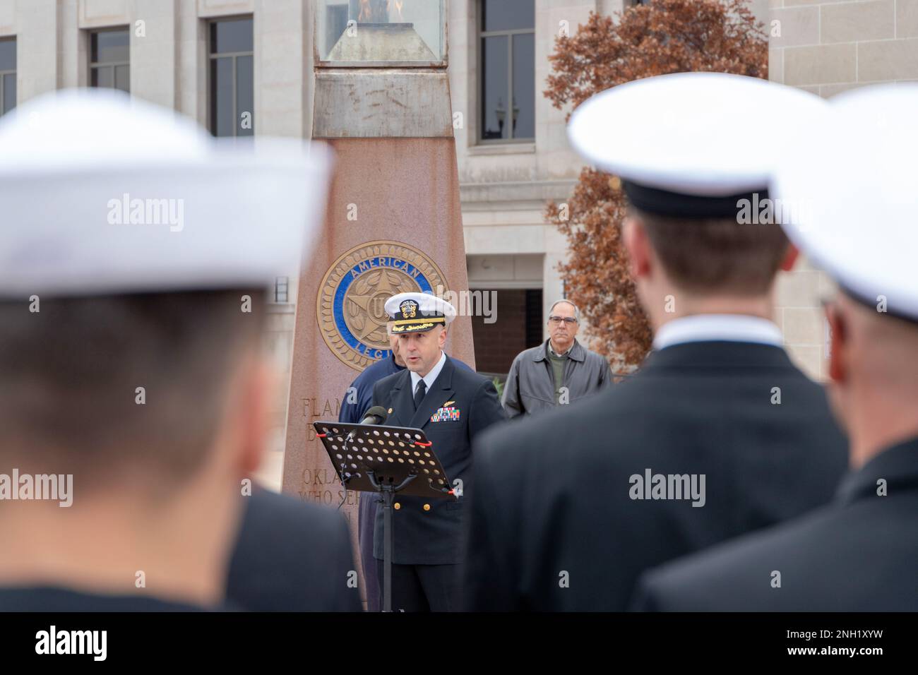 221207-N-MR862-058 OKLAHOMA CITY, Okla. (07 Dec. 2022) Capt. Robert ...