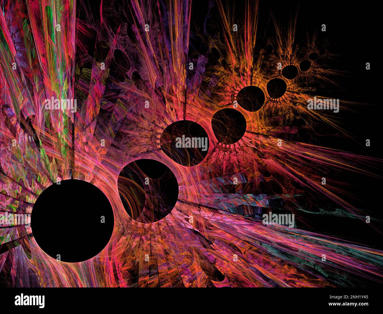 Black hole light rays hi-res stock photography and images - Alamy