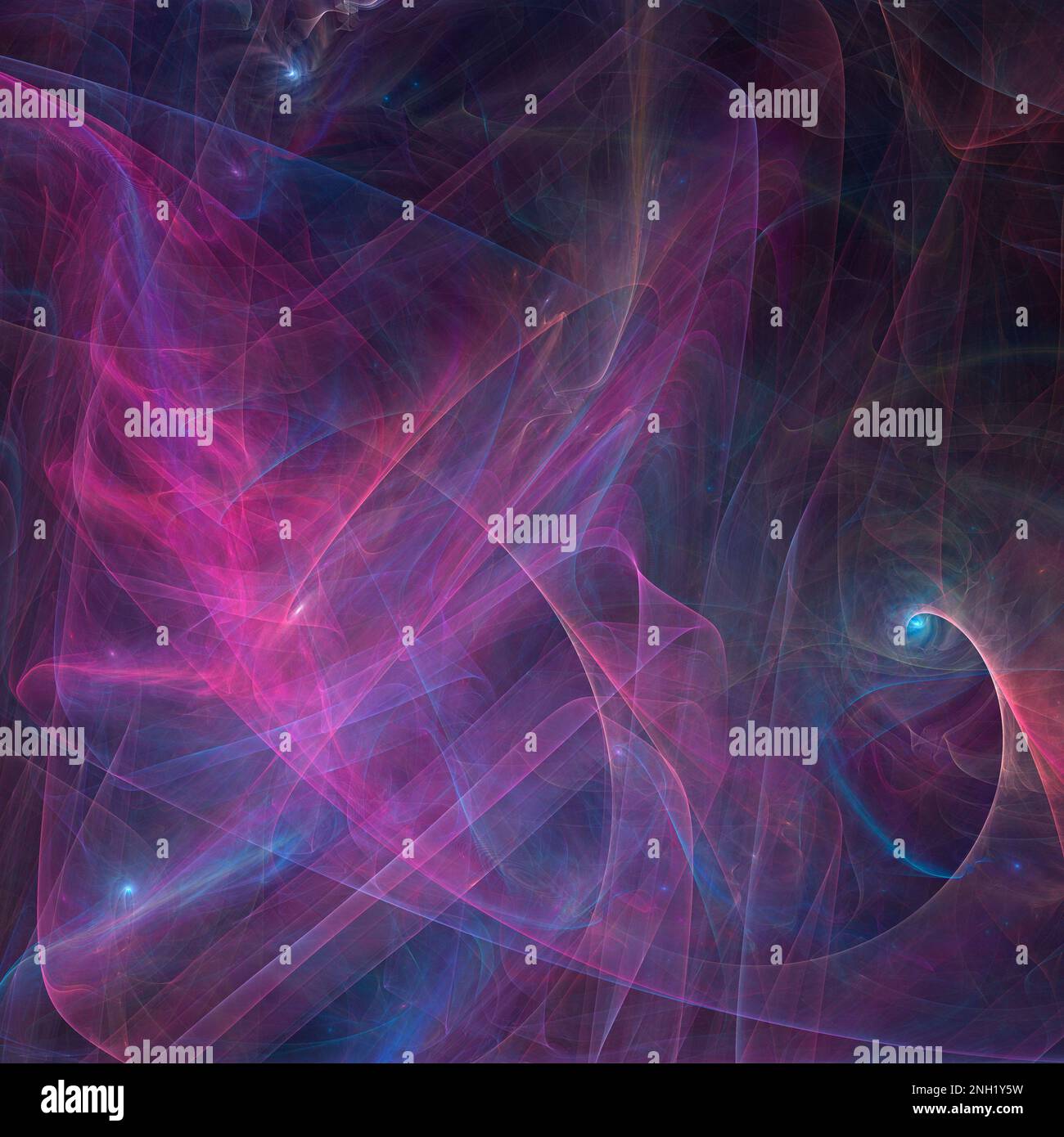 Fractal surfaces, illustration Stock Photo - Alamy