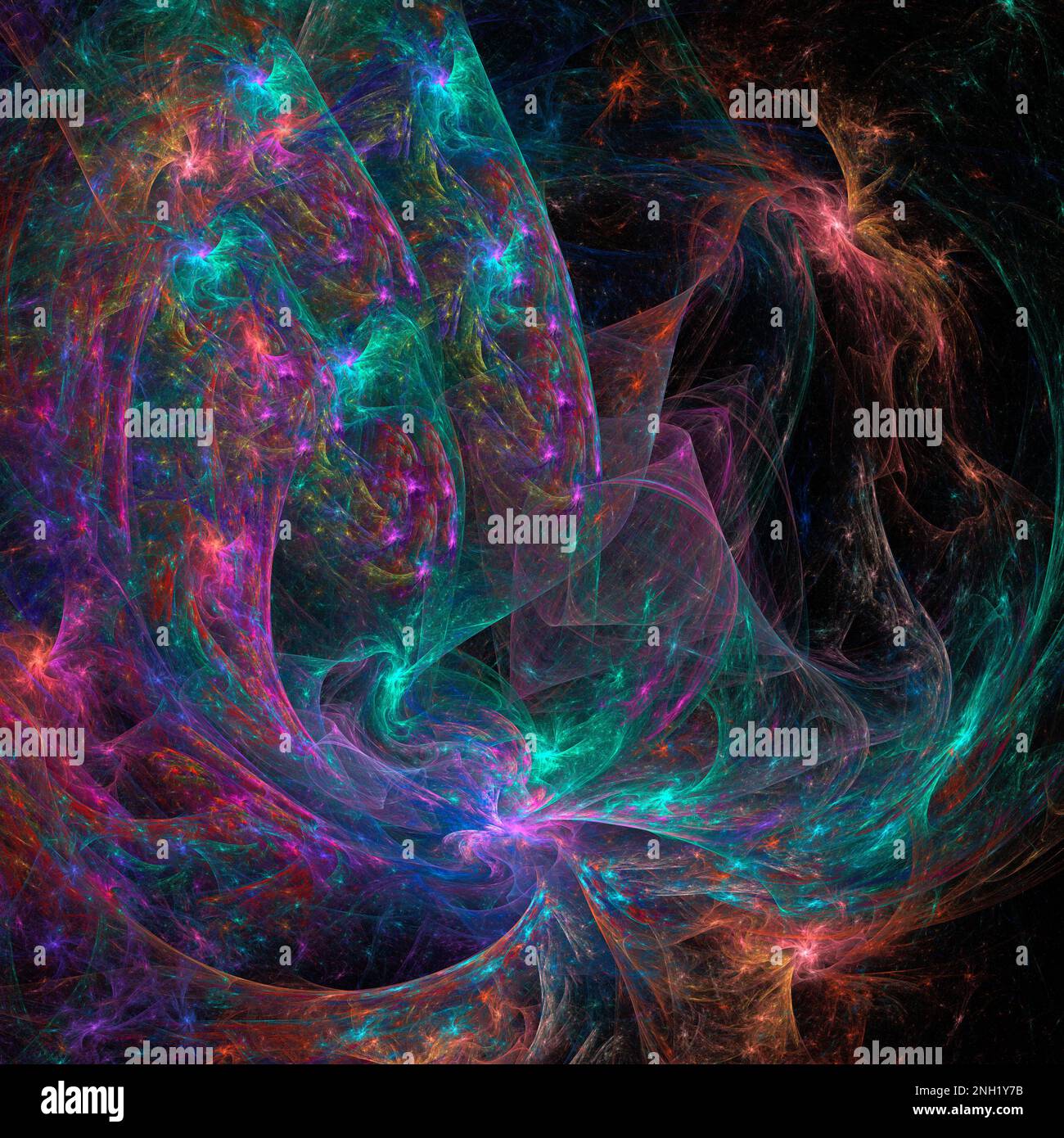 Artificial brain with neural networks, conceptual illustration Stock ...