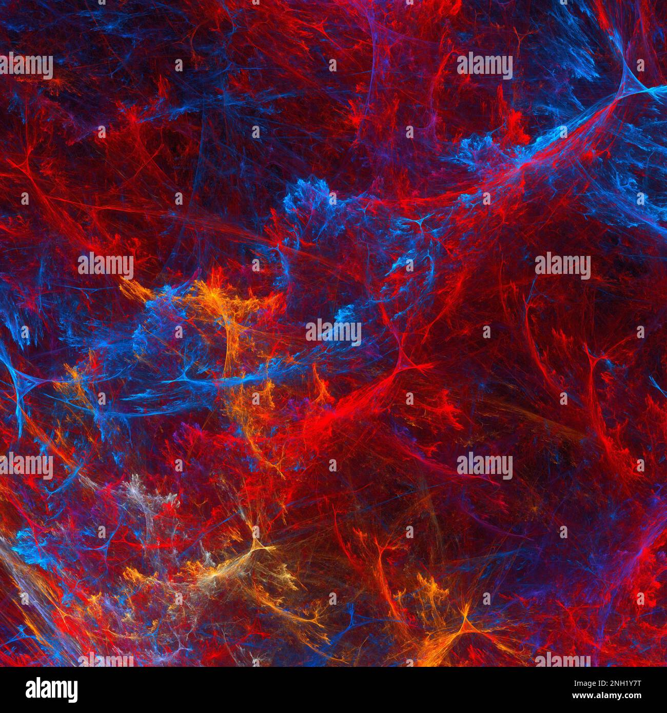 Artificial brain with neural networks, conceptual illustration Stock ...