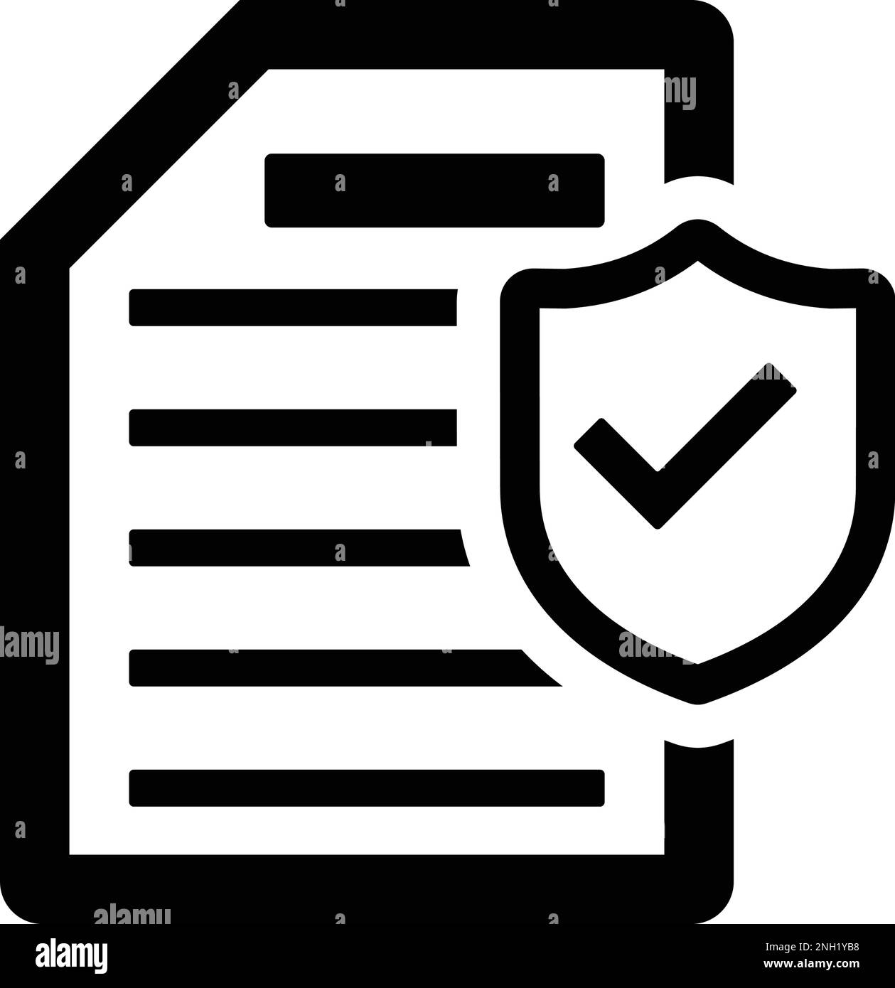 Insurance Policy icon. Fully editable vector EPS use for printed ...