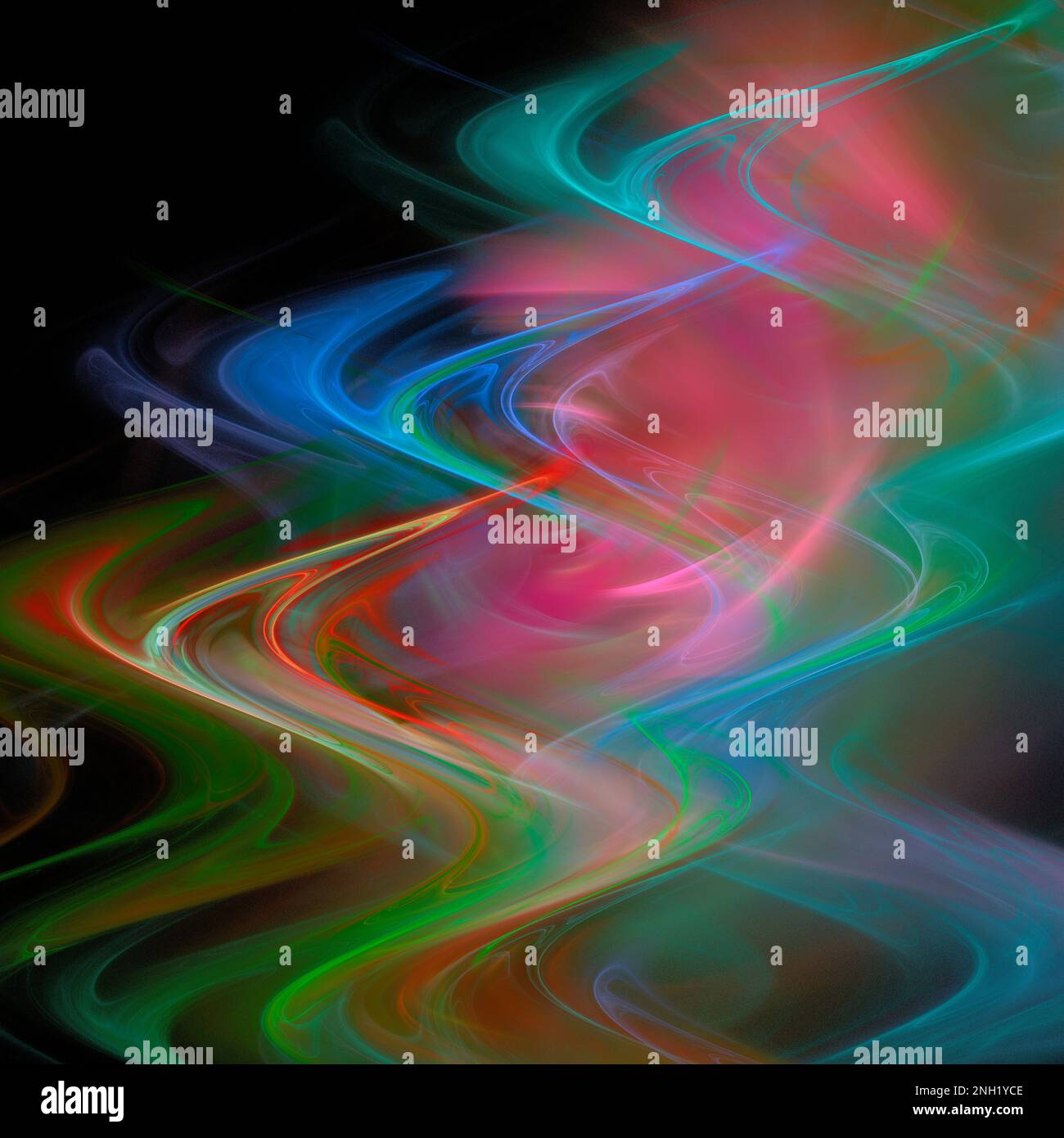 Sine waves, illustration Stock Photo - Alamy